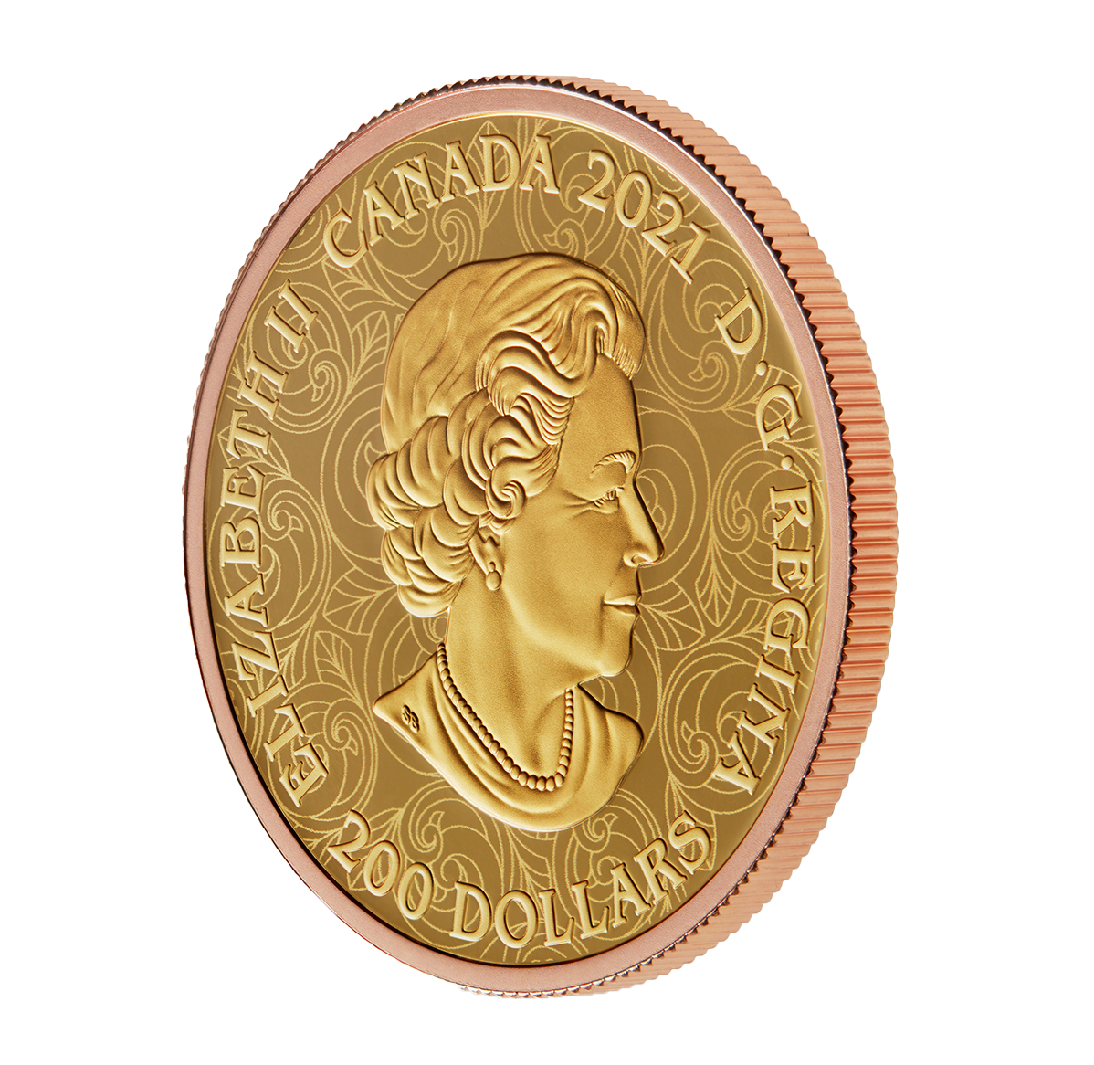 1 oz. Pure Gold Pink Diamond Coin – Treasure (2021) | The Royal ...