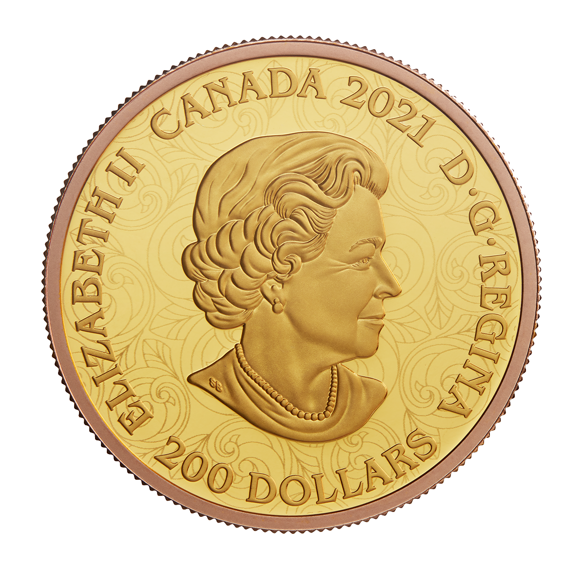 1 oz. Pure Gold Pink Diamond Coin – Treasure (2021) | The Royal ...