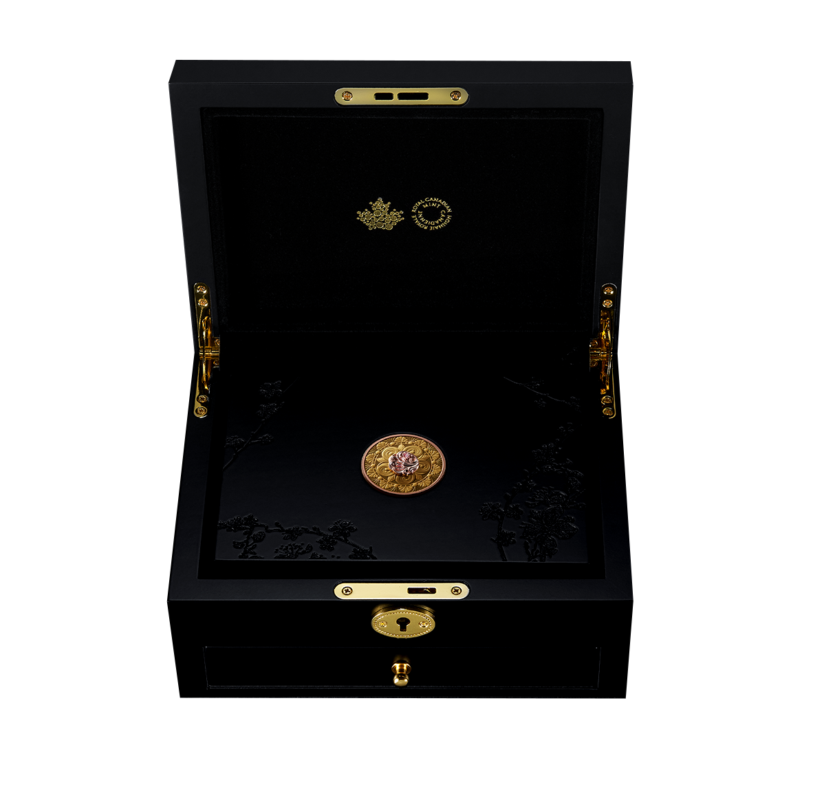 1 oz. Pure Gold Pink Diamond Coin – Treasure (2021) | The Royal ...