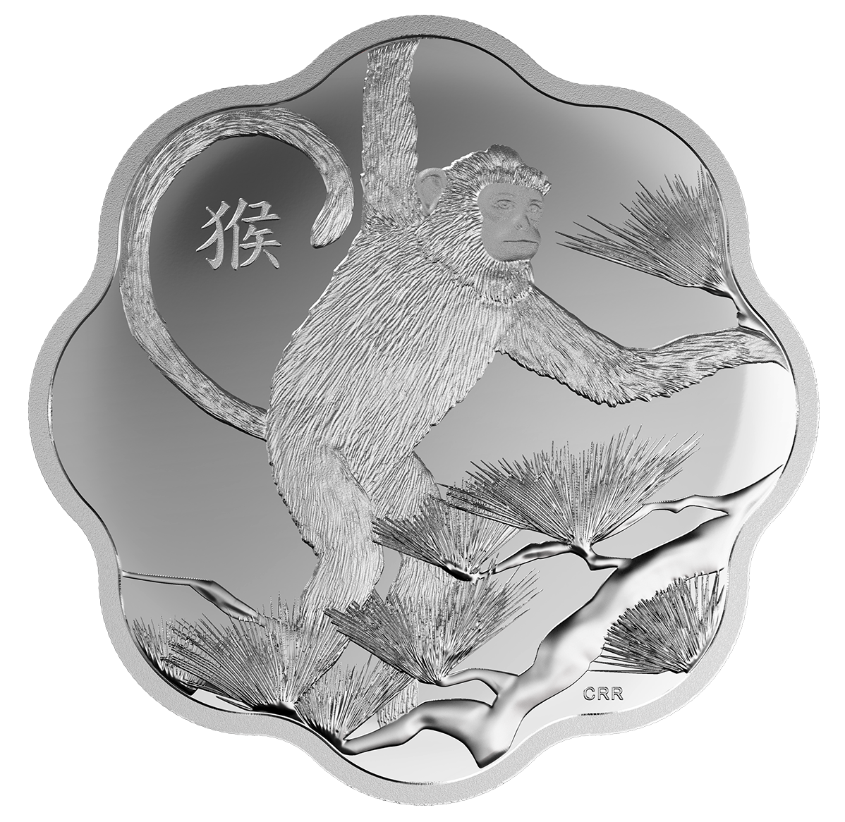 Fine Silver Lunar Lotus Coin – Year of the Monkey (2016) | The Royal ...
