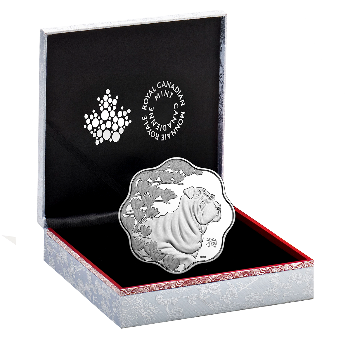 Pure Silver Lunar Lotus Coin - Year of the Dog (2018) | The Royal ...