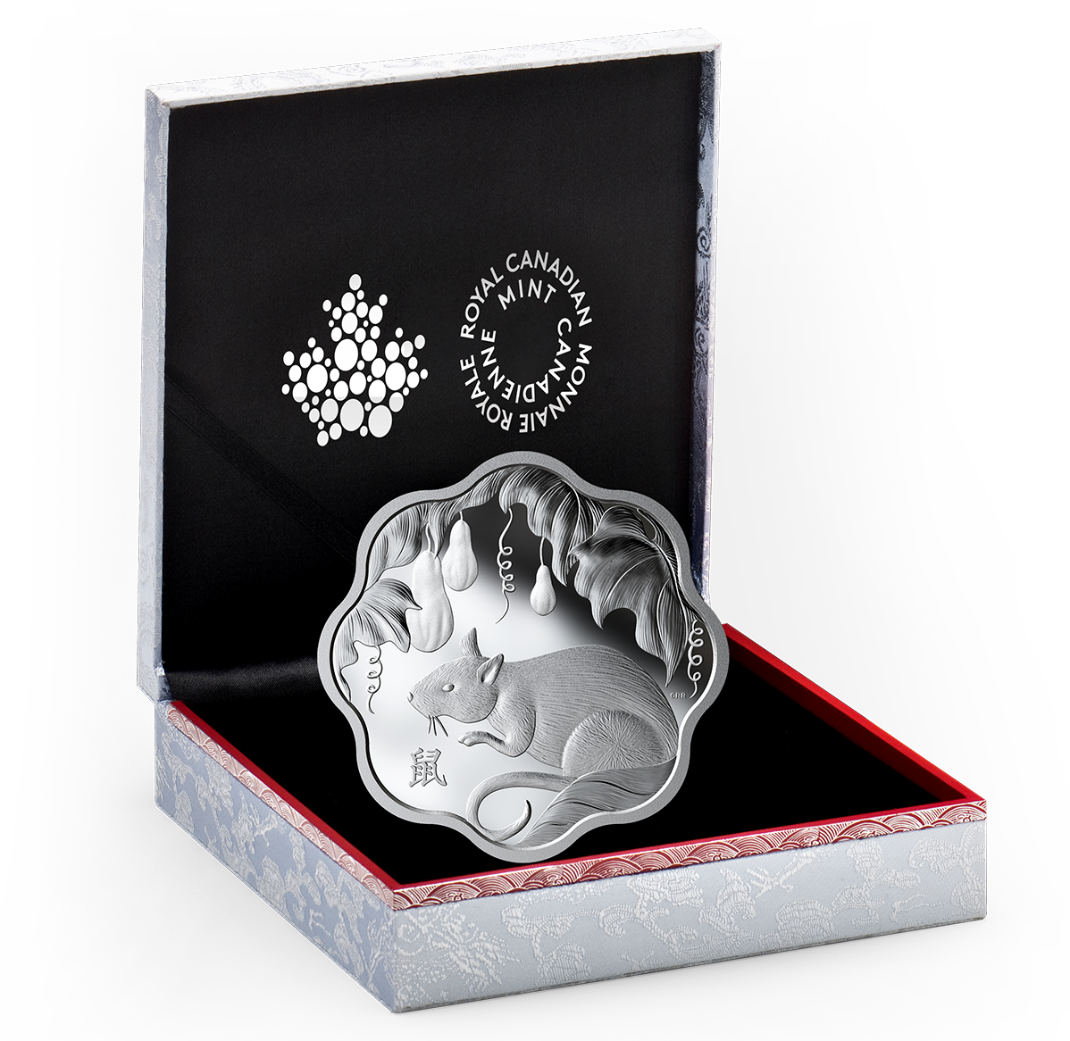 Pure Silver Lunar Lotus Coin - Year of the Rat (2020) | The Royal ...