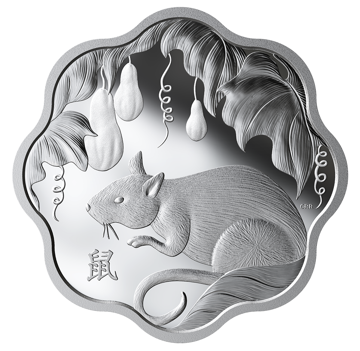 Pure Silver Lunar Lotus Coin - Year of the Rat (2020) | The Royal ...