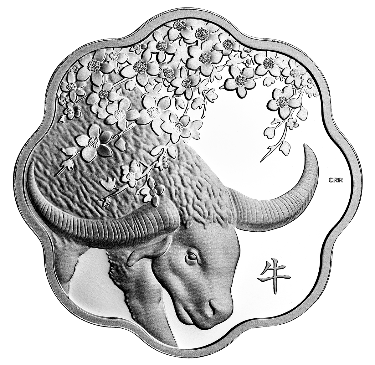 Year of the Ox - Pure Silver Lunar Lotus Coin | The Royal Canadian Mint