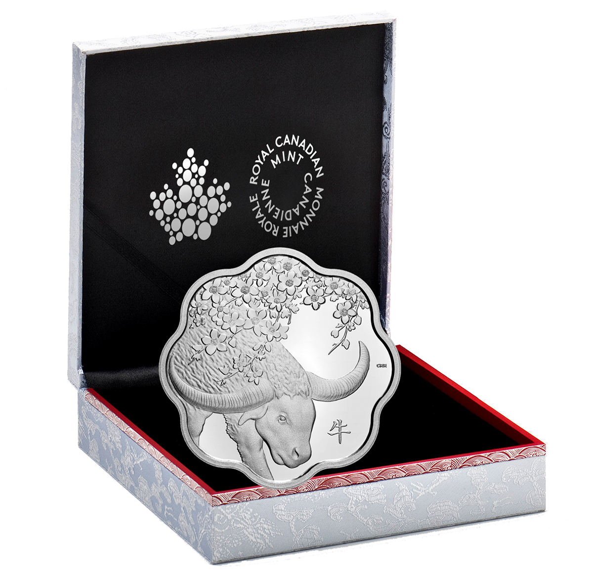 Year of the Ox - Pure Silver Lunar Lotus Coin | The Royal Canadian Mint