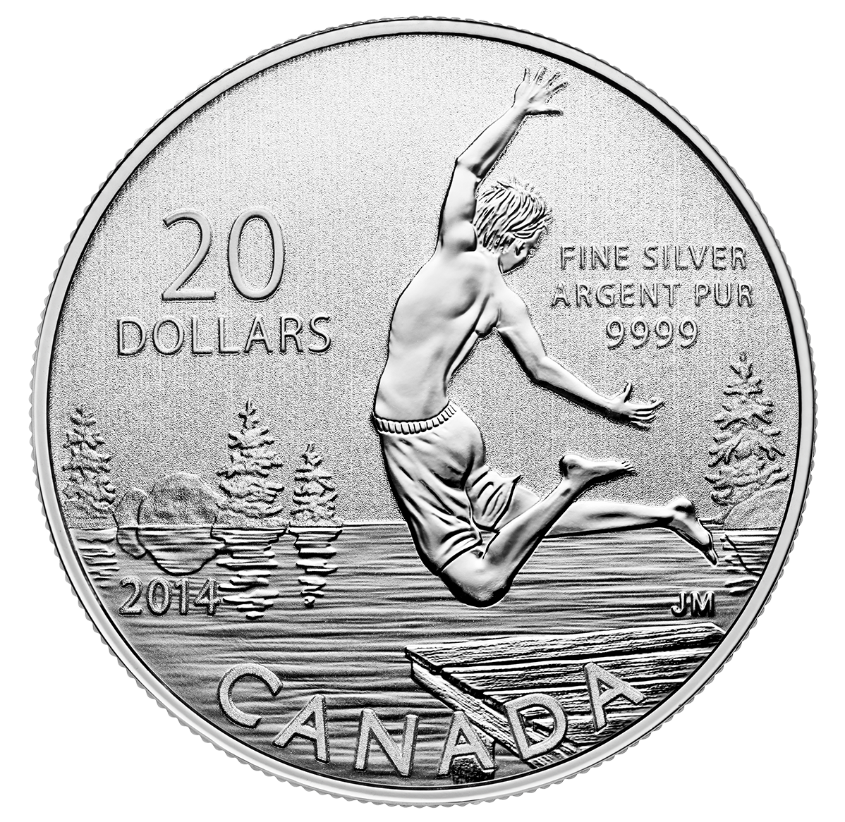 $20 for $20 Fine Silver Coin - Summertime (2014) | The Royal Canadian Mint