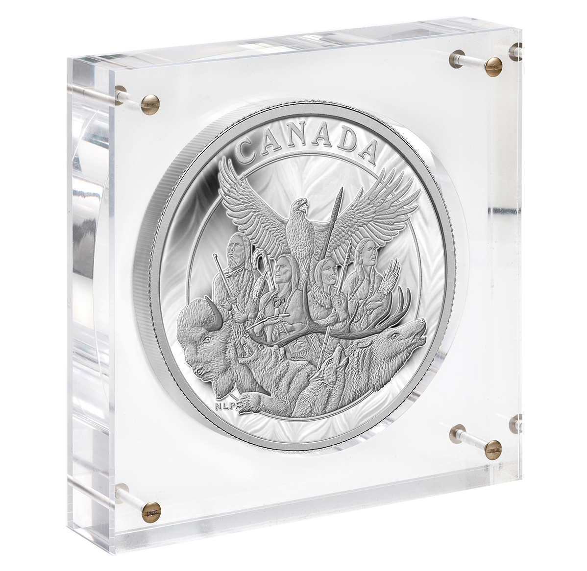 5 kg Fine Silver Coin - Canadian Monuments: National Aboriginal ...