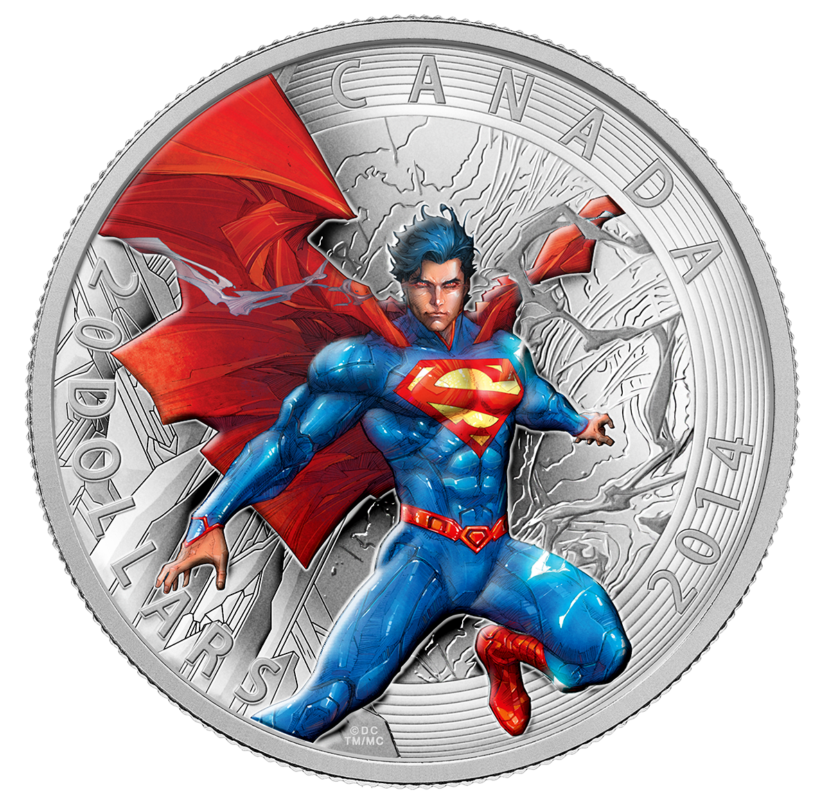 1 oz. Fine Silver Coin - Iconic Superman™ Comic Book Covers: Superman ...