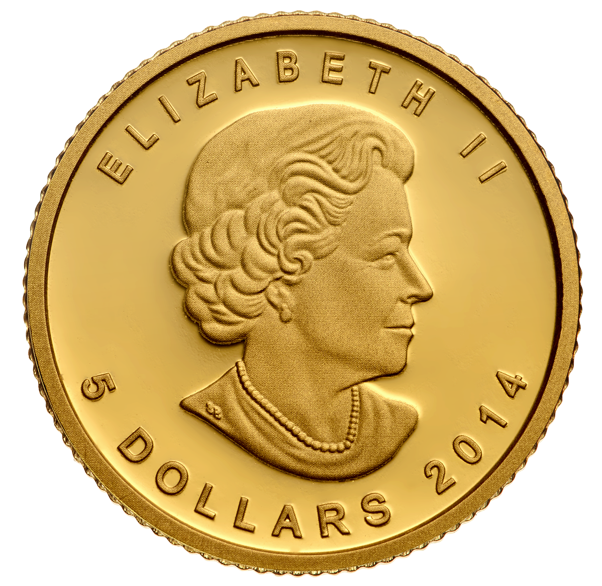 1/10 oz. Pure Gold Coin - Five Blessings - Mintage: 2,000 (2014) | The ...