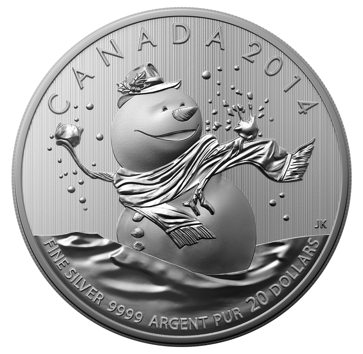 $20 for $20 Fine Silver Coin - Snowman (2014) | The Royal Canadian Mint