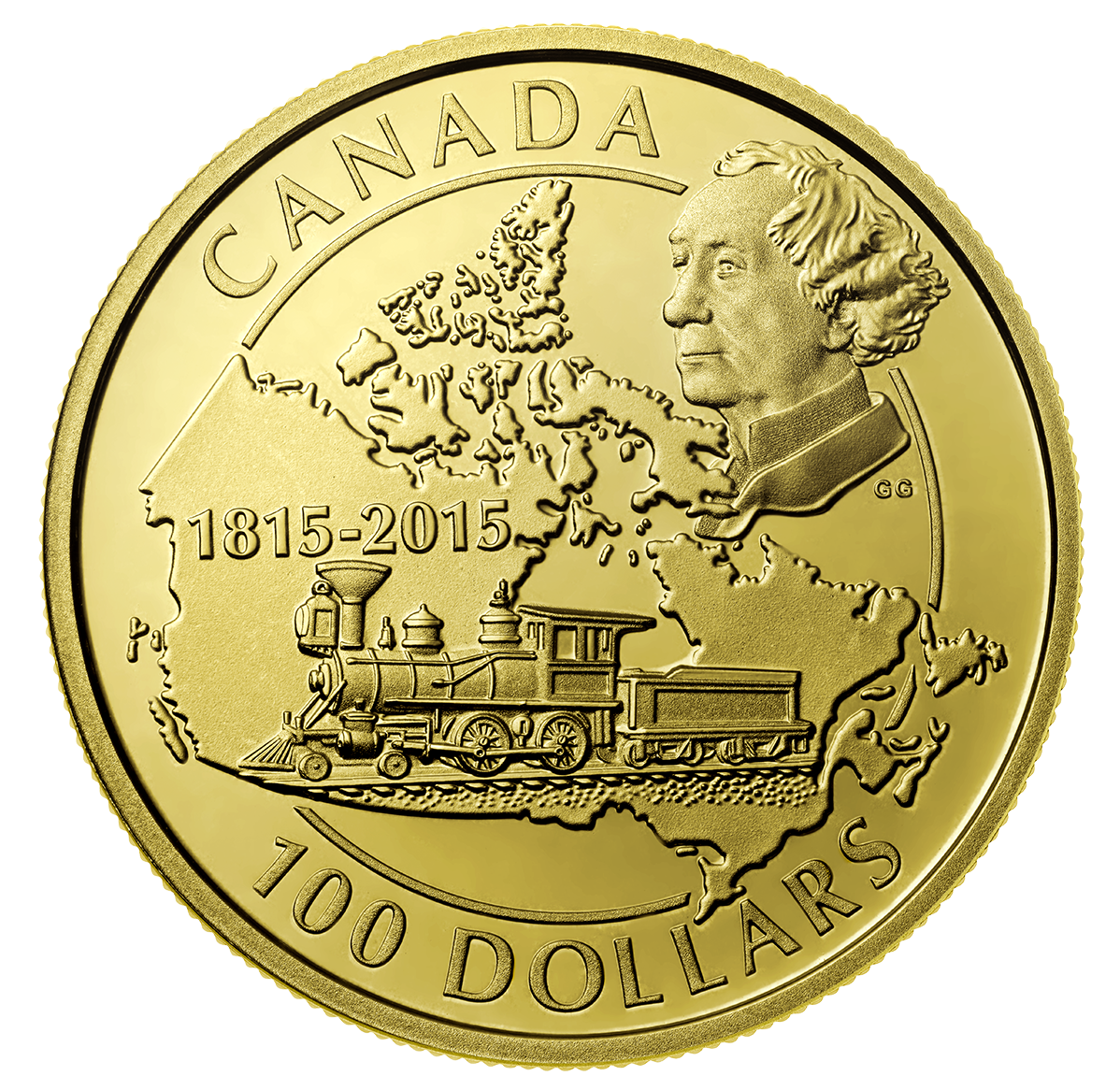 14-karat Gold Coin - 200th Anniversary of the Birth of Sir John A ...