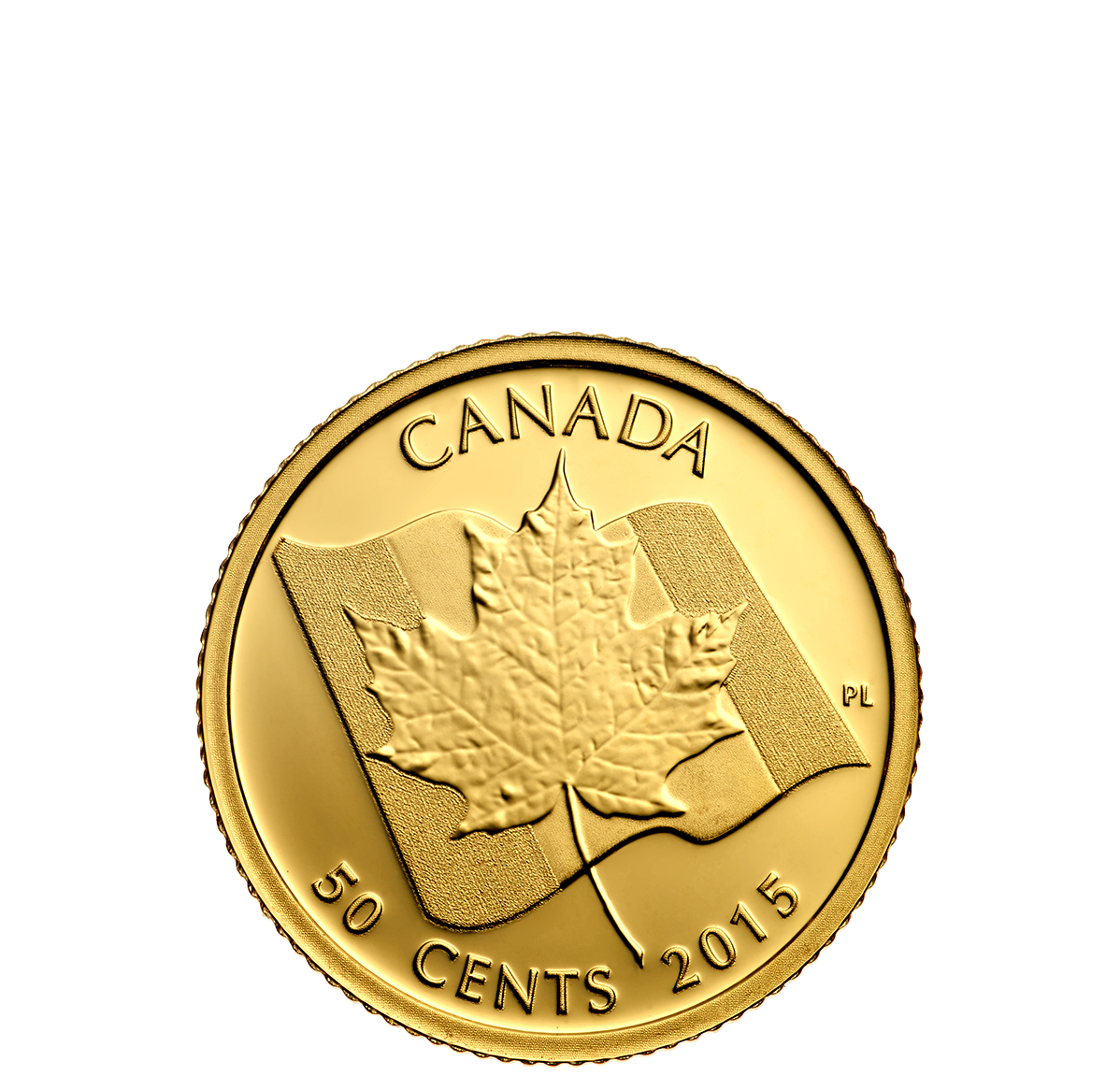 1/25 oz. Pure Gold Coin - Maple Leaf - Mintage: 7,500 (2015) | The ...