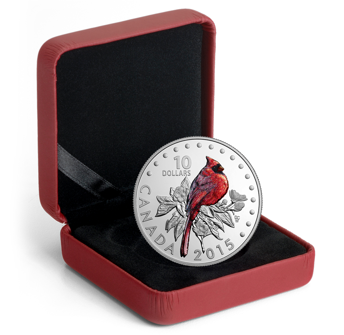 Colourful Songbirds of Canada: The Northern Cardinal - 1/2 oz. Fine ...