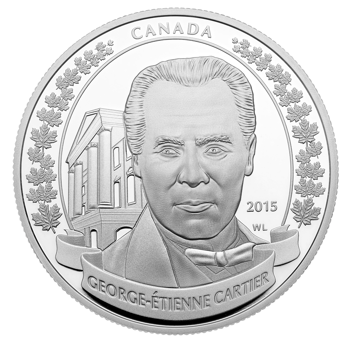 1 oz. Fine Silver Coin - Sir George-Étienne Cartier - Mintage: 8,500 ...