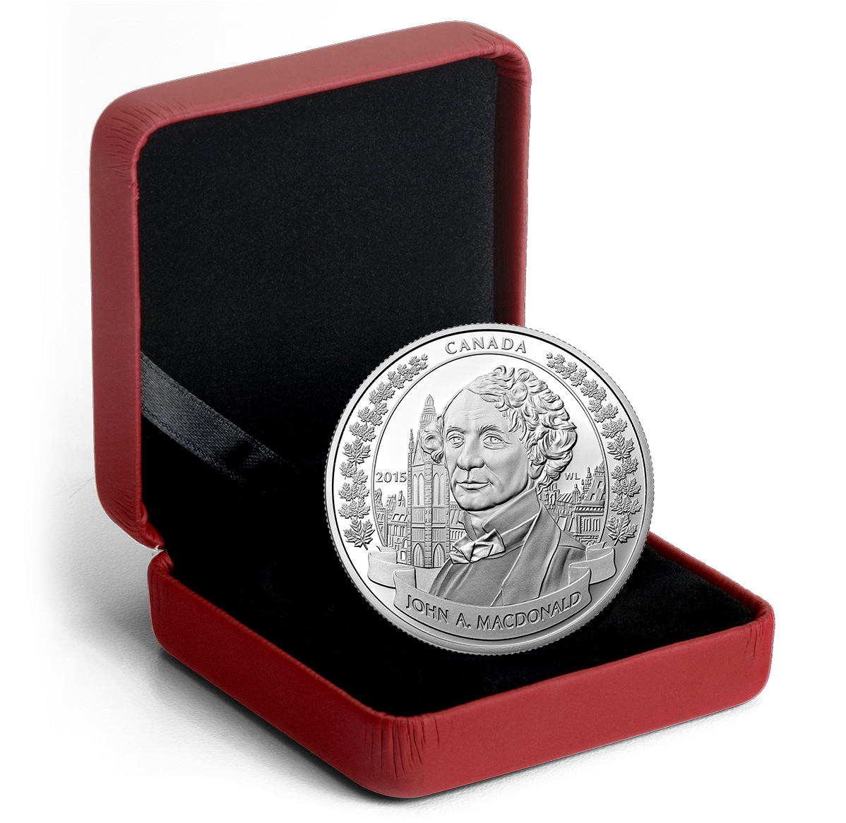 1 oz. Fine Silver Coin - 200th Anniversary of the Birth of Sir John A ...