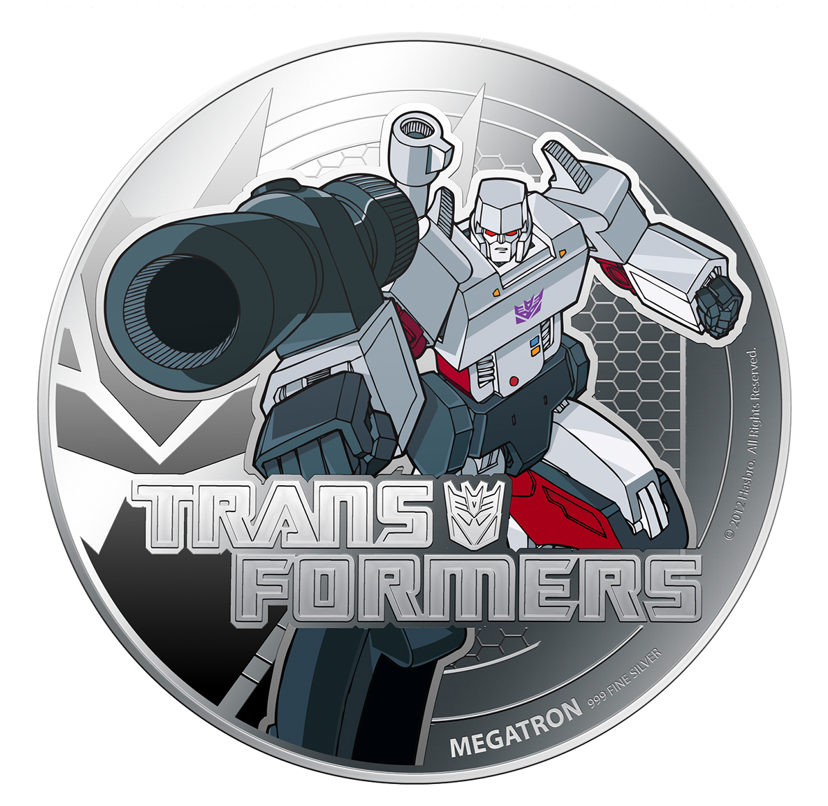 1 oz. Fine Silver 2-Coin Set - TRANSFORMERS - Mintage: 5,000 (2013 ...