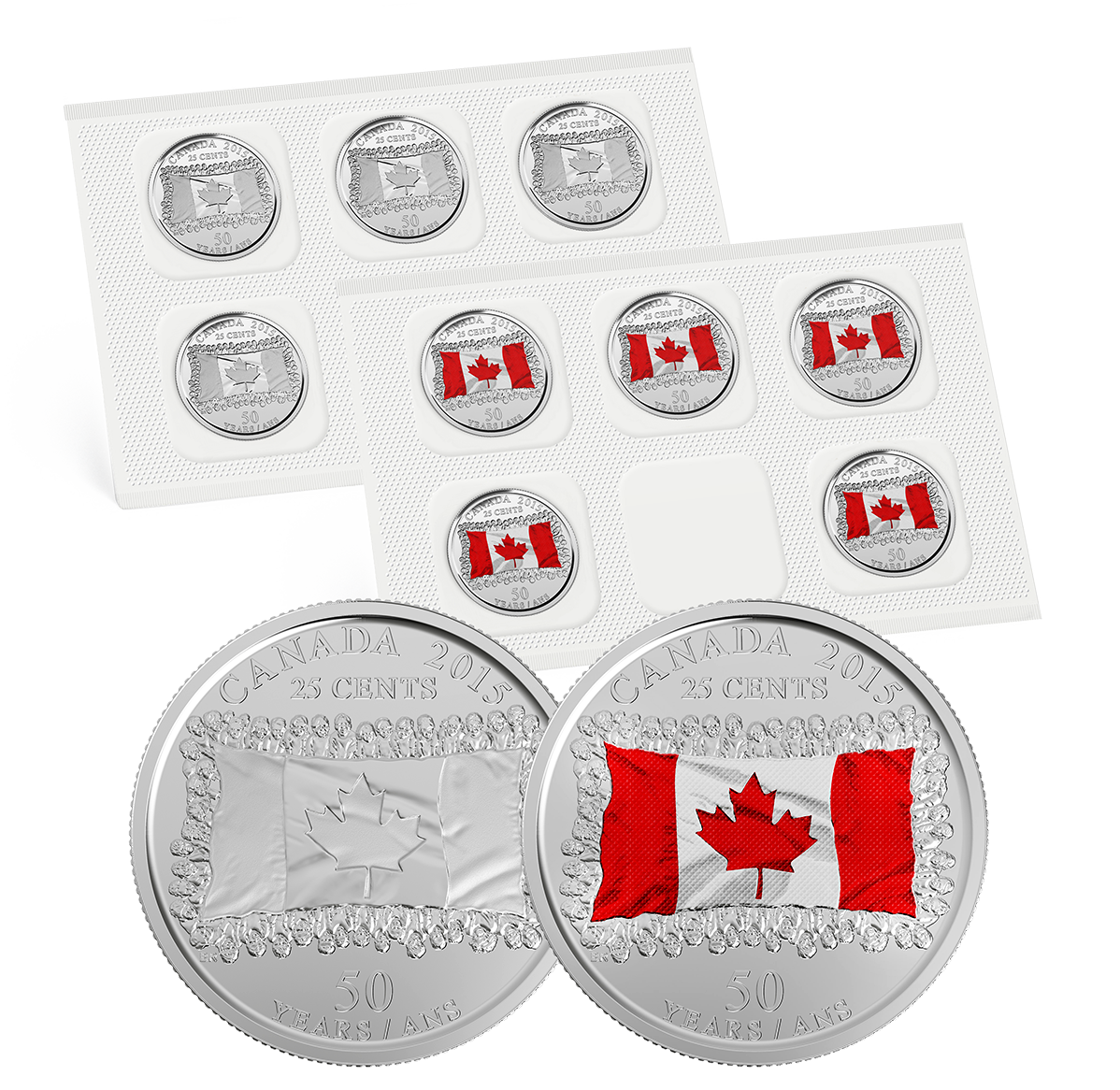 25-cent Circulation Coin Pack | The Royal Canadian Mint