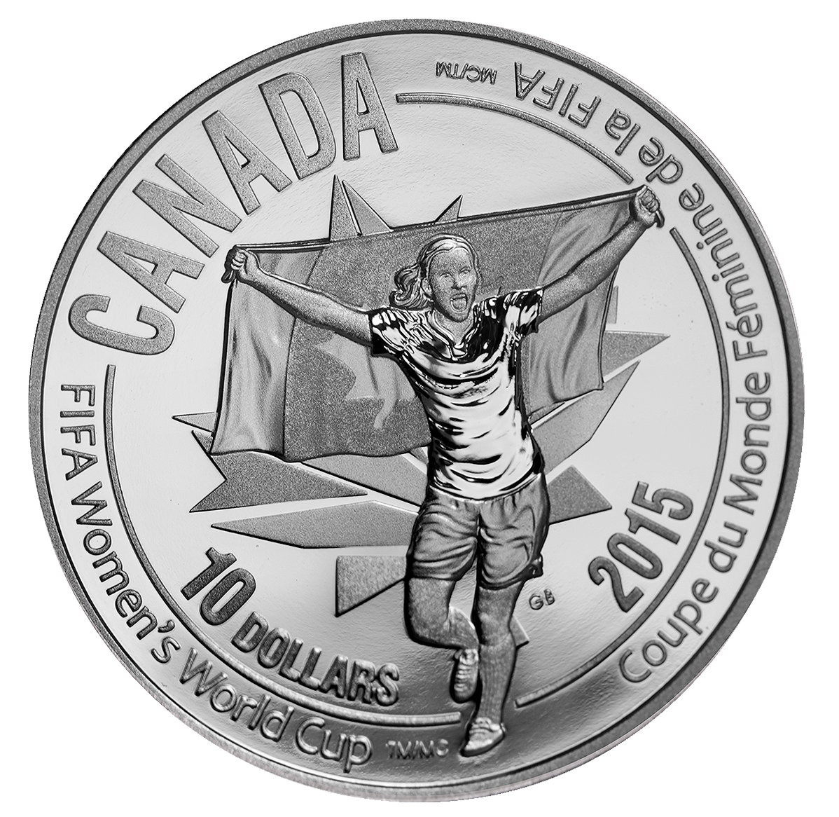 FIFA Women's World Cup (TM/MC) : Celebration -1/2 oz. Fine Silver Coin ...