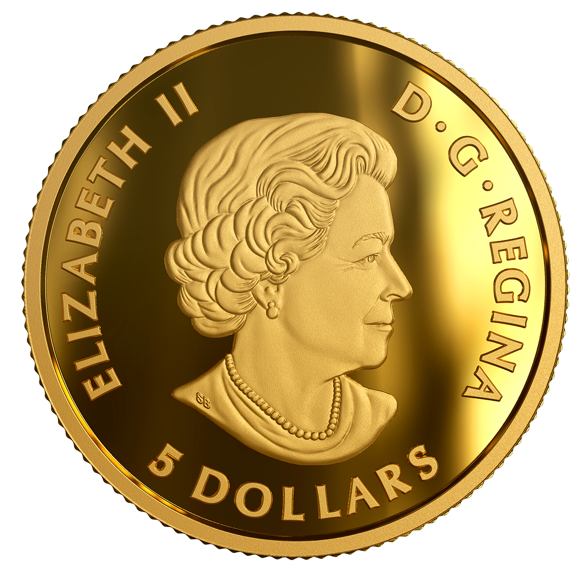 1/10 oz. Pure Gold Coin - Prehistoric Animals: American Scimitar Sabre ...