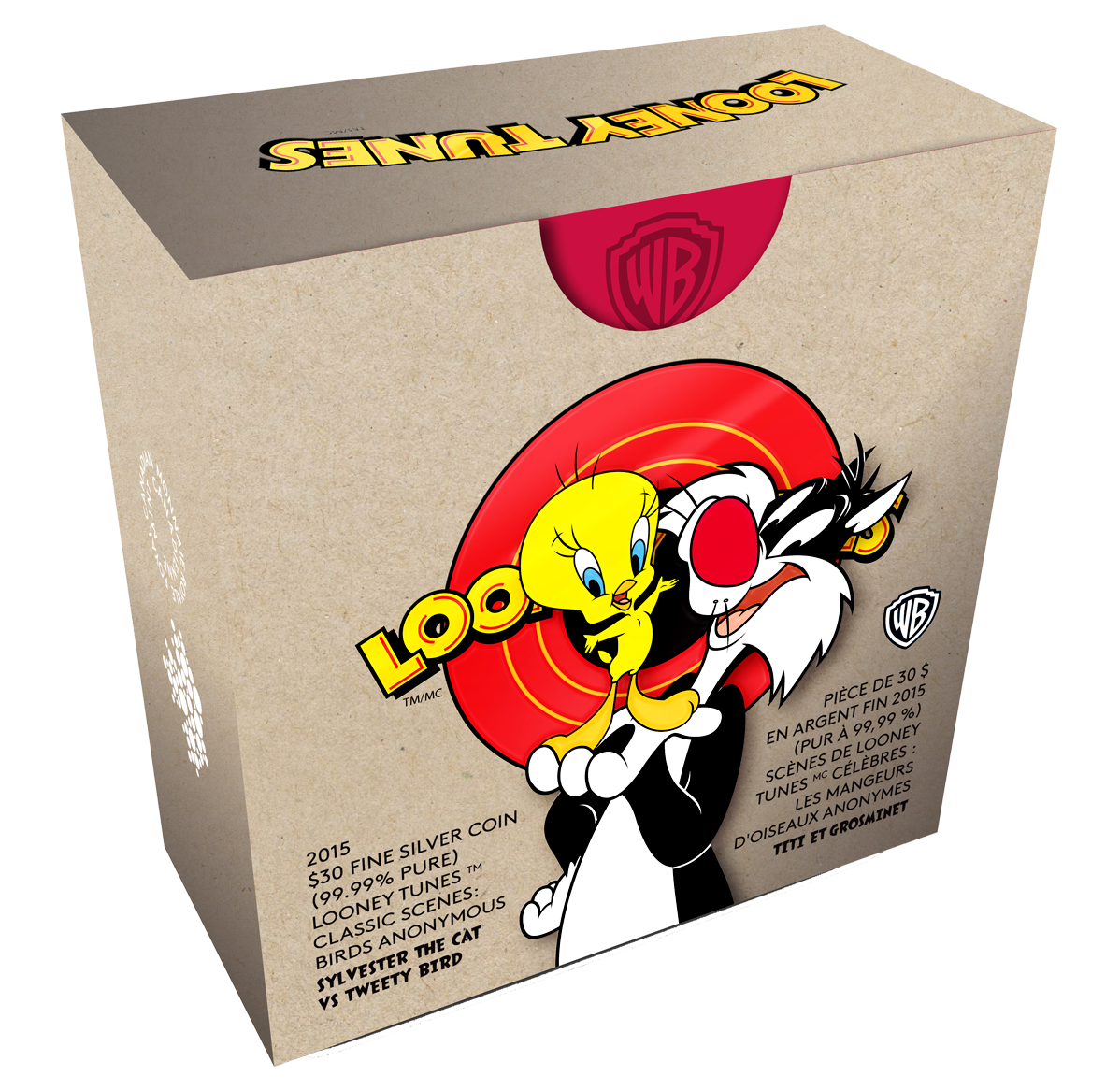 Birds Anonymous: 2 oz. Fine Silver Coloured Coin – Looney TunesTM ...