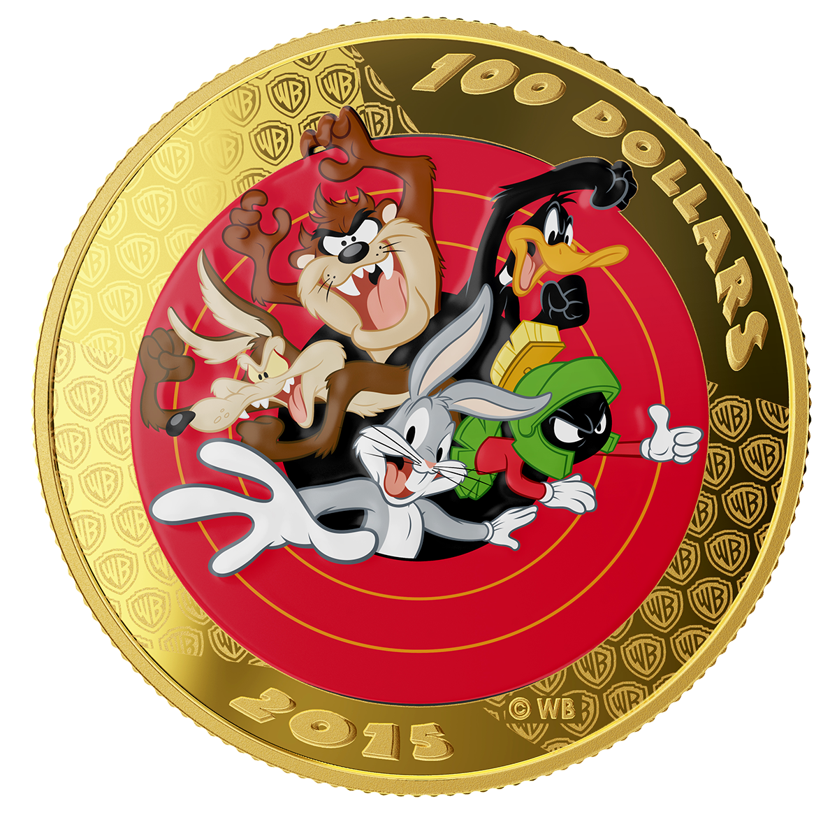 Bugs Bunny and Friends - 14-Karat Gold Coin – Looney Tunes (TM ...