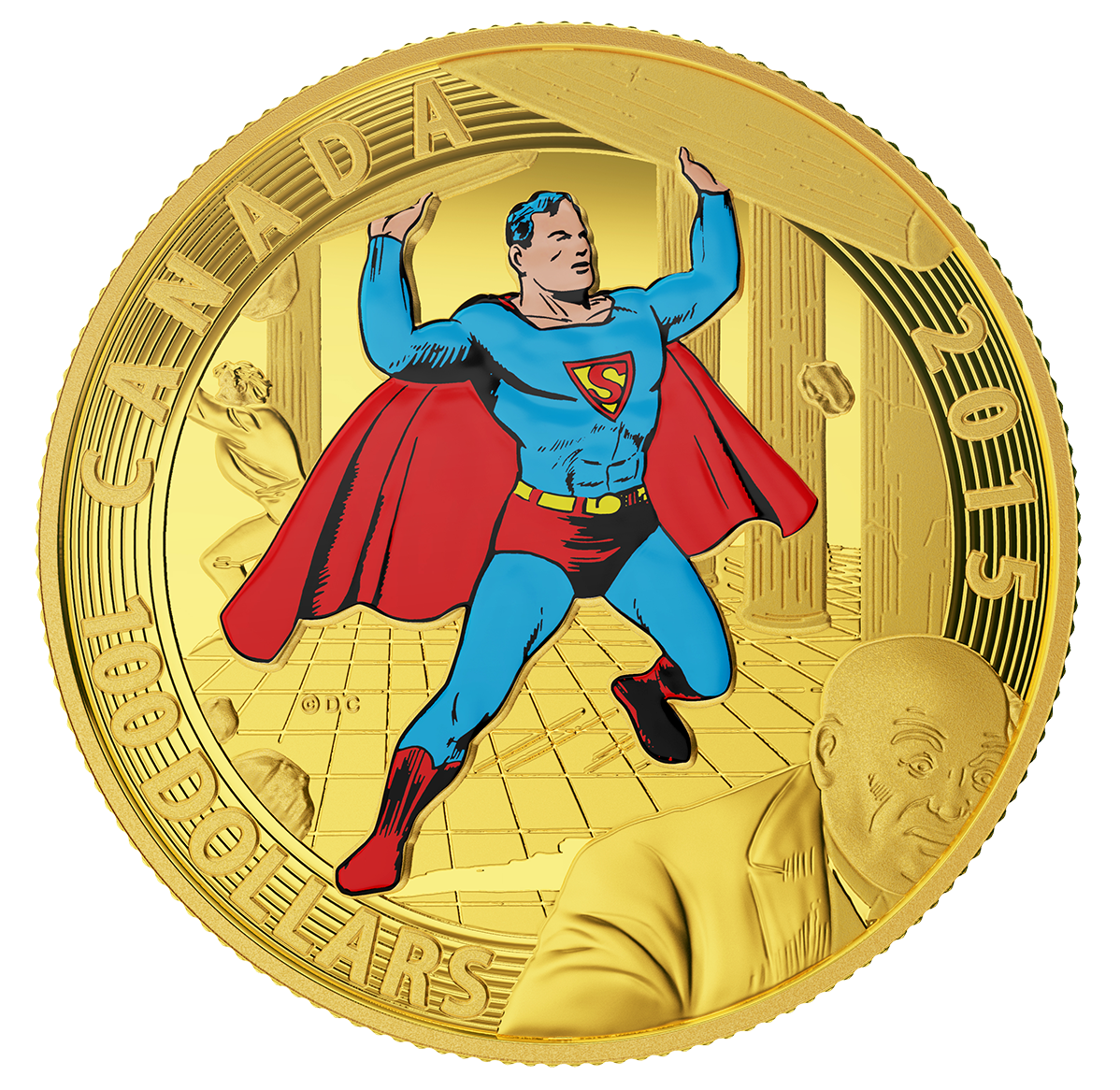 14-Karat Gold Coin - Iconic SupermanTM Comic Book Covers: Superman #4 ...
