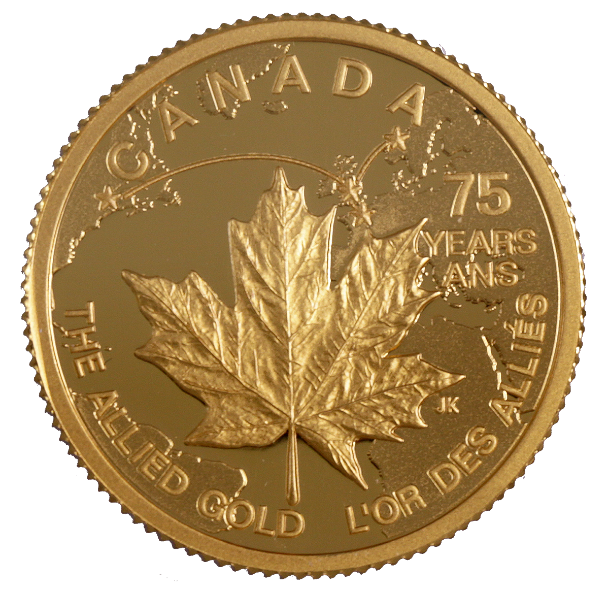 Allied Gold – 1/4 oz. Pure Gold Coin – Mintage: 1,500 (2015) | The ...