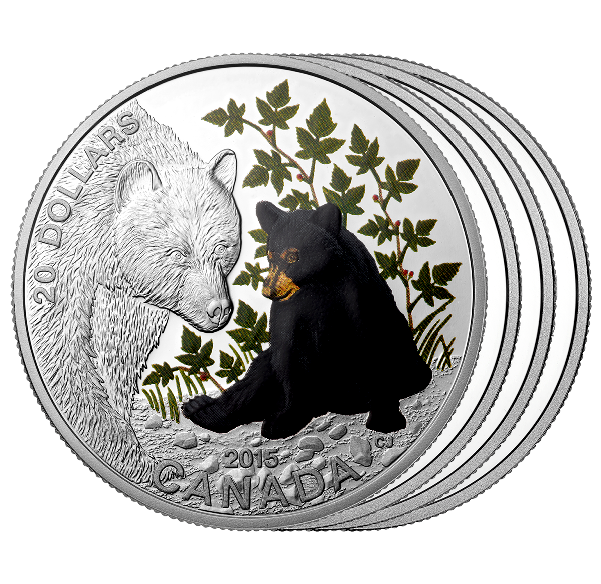 Baby Animals - 1 oz. Fine Silver Coloured 4-Coin Subscription (2015 ...