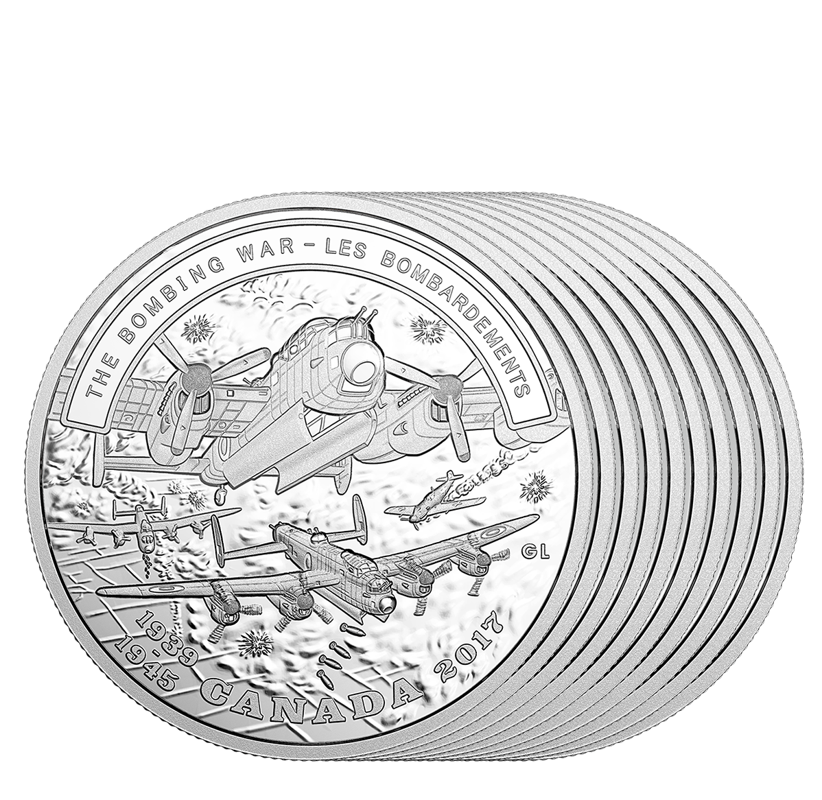 Second World War Battlefront - 1 oz. Fine Silver 10-Coin Subscription ...
