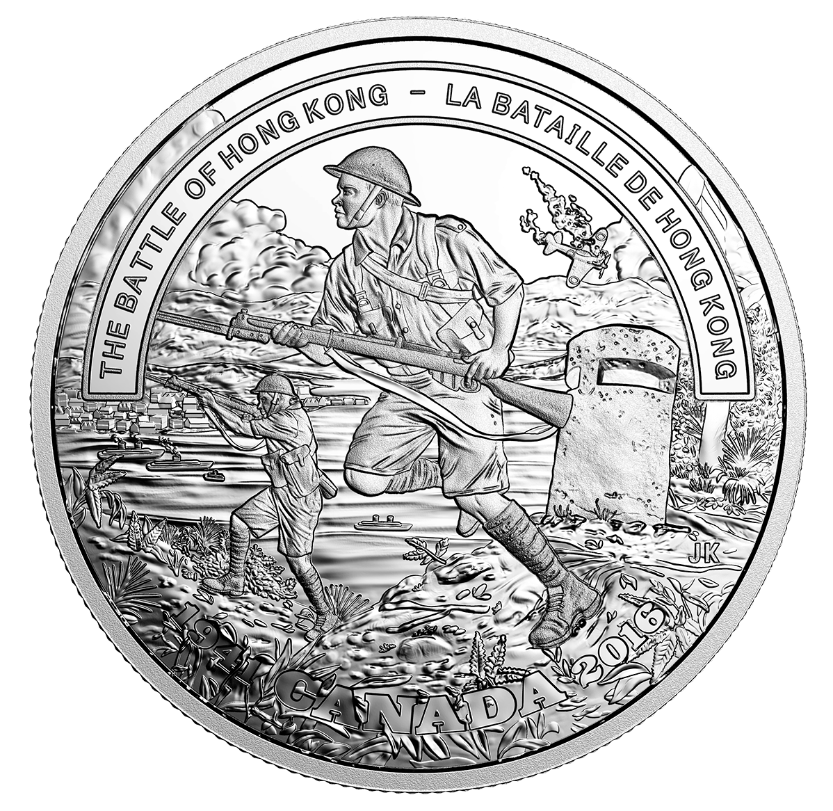 1 oz. Pure Silver Coin - Second World War Battlefront: The Battle of ...