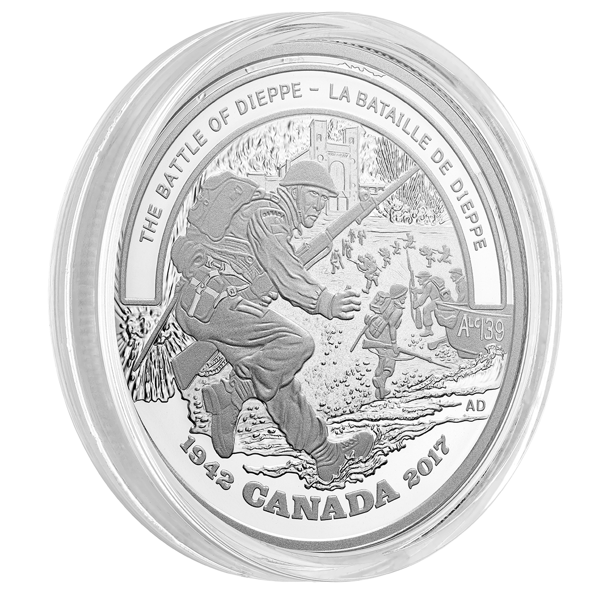 1 oz. Pure Silver Coin - Second World War Battlefront: The Battle of ...