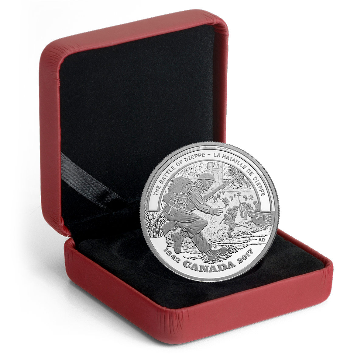 1 oz. Pure Silver Coin - Second World War Battlefront: The Battle of ...