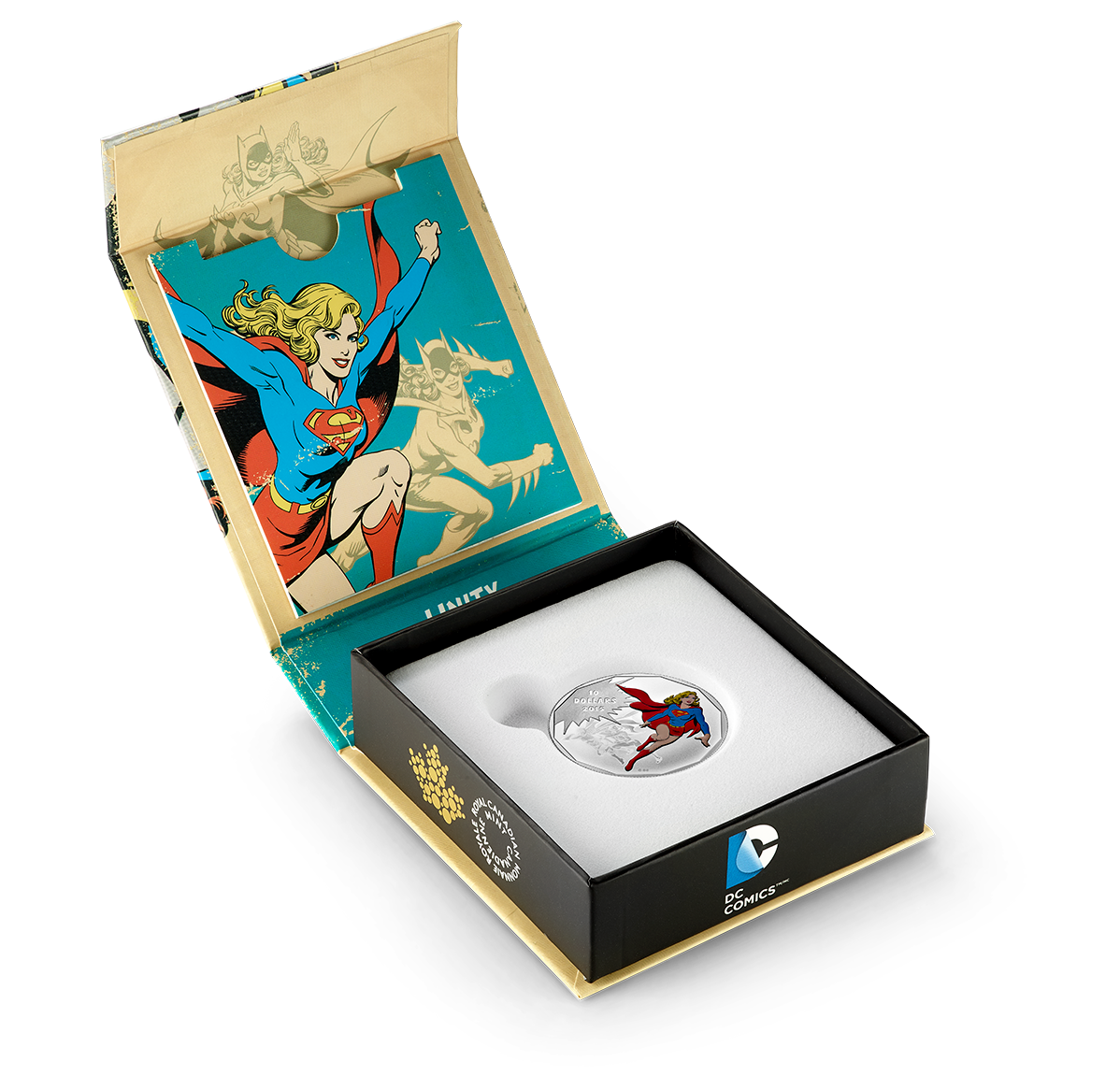 DC Comics™ Originals: Unity - 1/2 oz. Fine Silver Coloured Coin (2015 ...