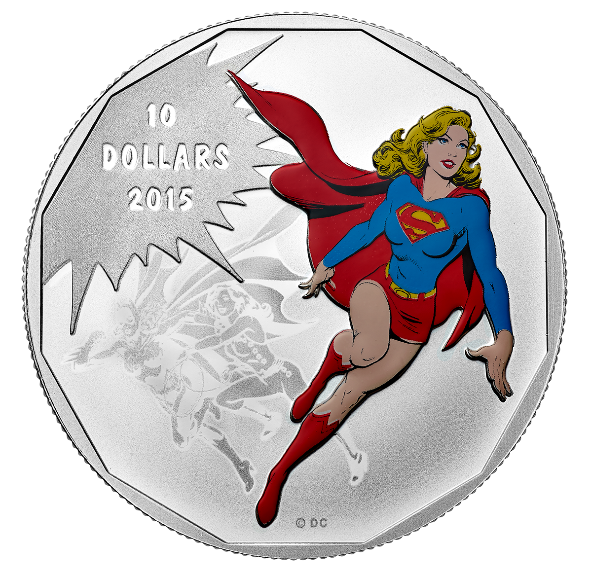 DC Comics™ Originals: Unity - 1/2 oz. Fine Silver Coloured Coin (2015 ...