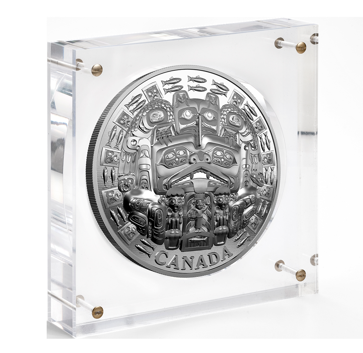 5 kg Fine Silver Coin – The Dance Screen ( The Scream Too ) – Mintage ...
