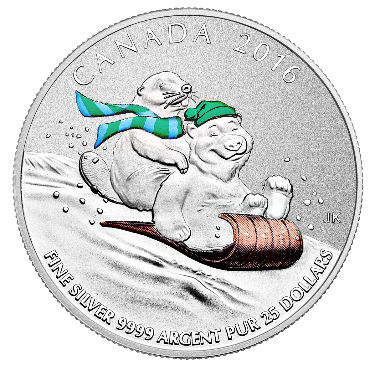$25 for $25 Fine Silver Coin – Winter Fun | The Royal Canadian Mint