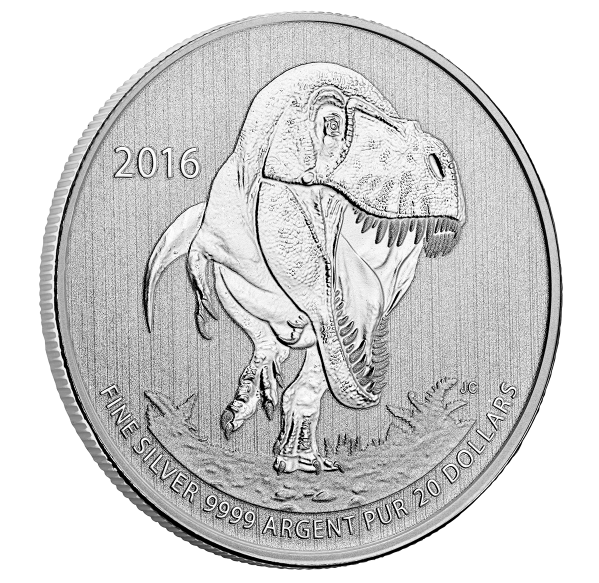 $20 for $20 Fine Silver Coin – T-Rex | The Royal Canadian Mint