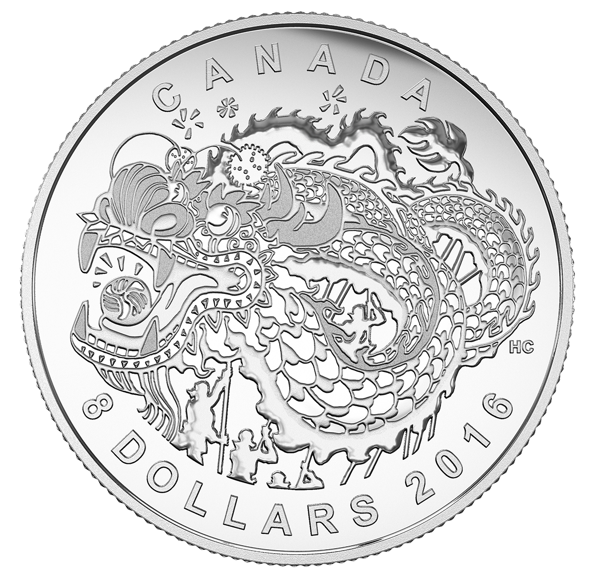 Fine Silver Coin – Dragon Dance (2016) | The Royal Canadian Mint