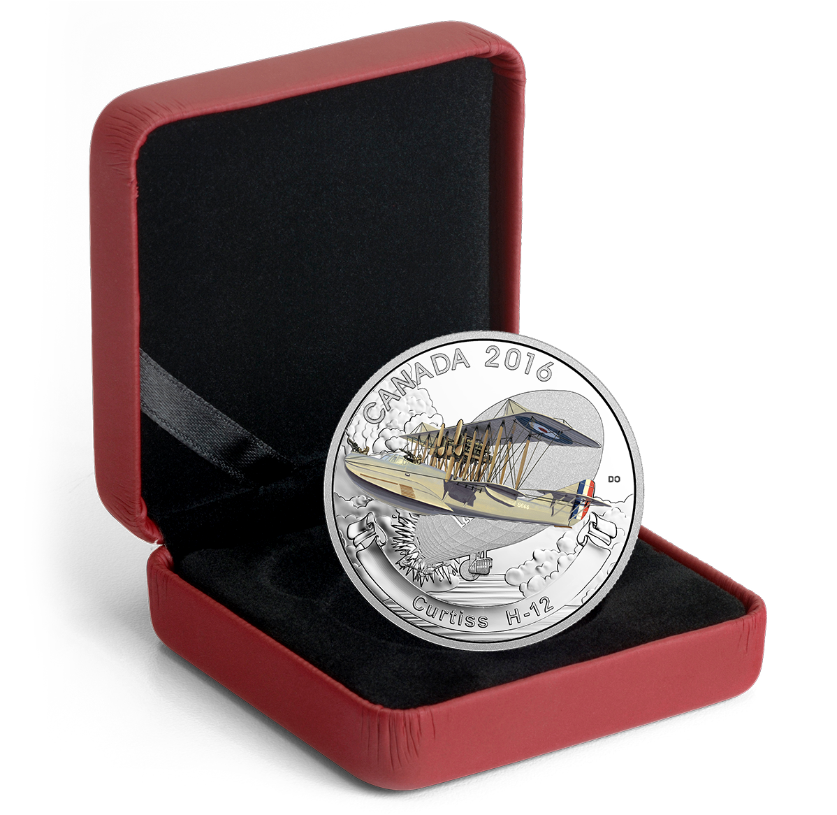 1 oz. Pure Silver Coloured Coin - Aircraft of First World War: Curtiss ...