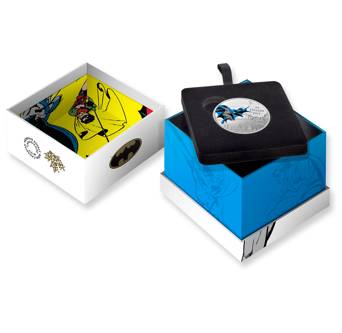 DC Comics(TM) Originals: BATMAN(TM) - 1 oz. Pure Silver Coloured Coin ...