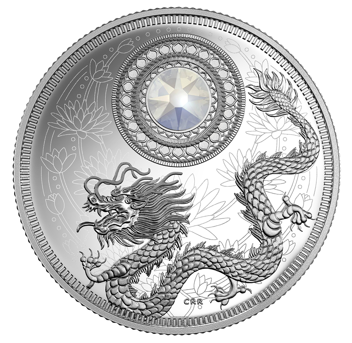 Pure Silver Coin made with Swarovski® crystal - Birthstones: June ...