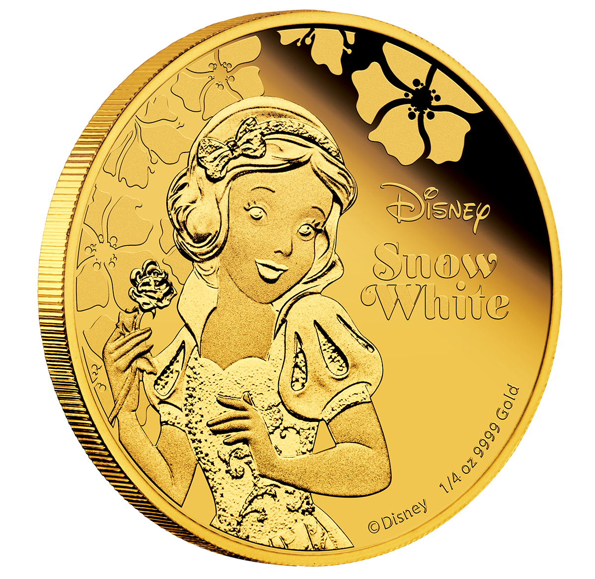 Disney Princess – Snow White - 1/4 oz. Pure Gold Coin (2015) | The ...