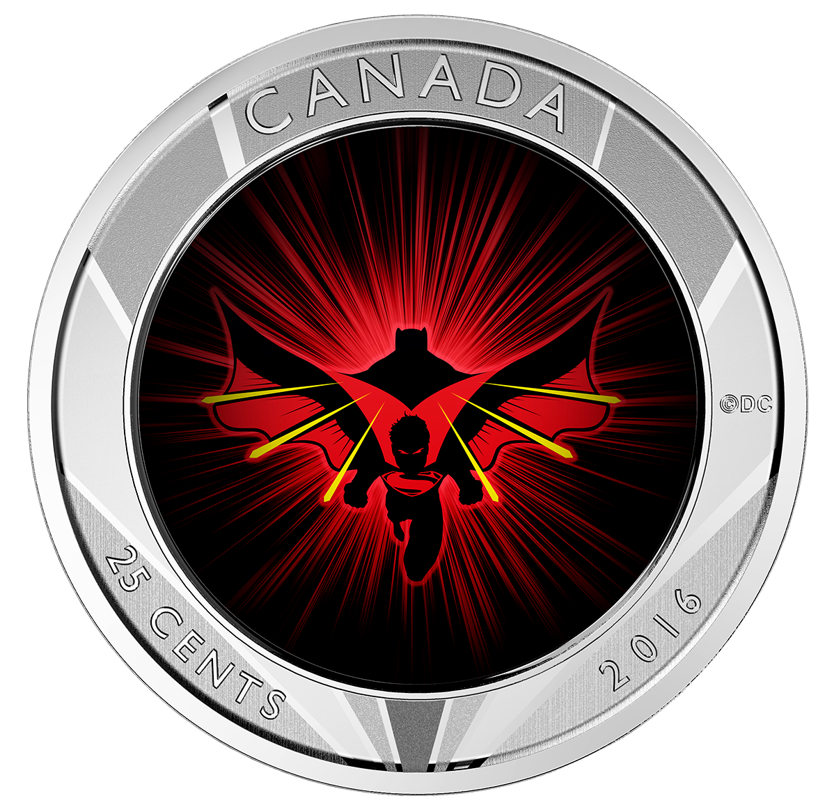 Batman v Superman: Dawn of Justice™ - 3D Coin (2016) | The Royal ...