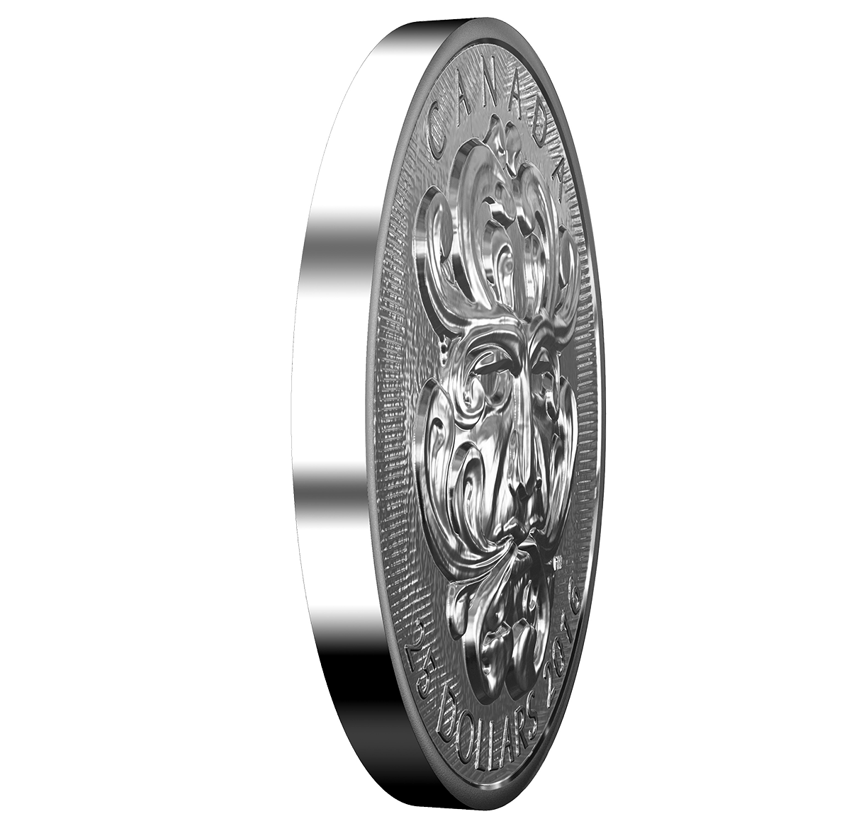 Fine Silver Ultra-High Relief Coin - Sculptural Art of Parliament ...