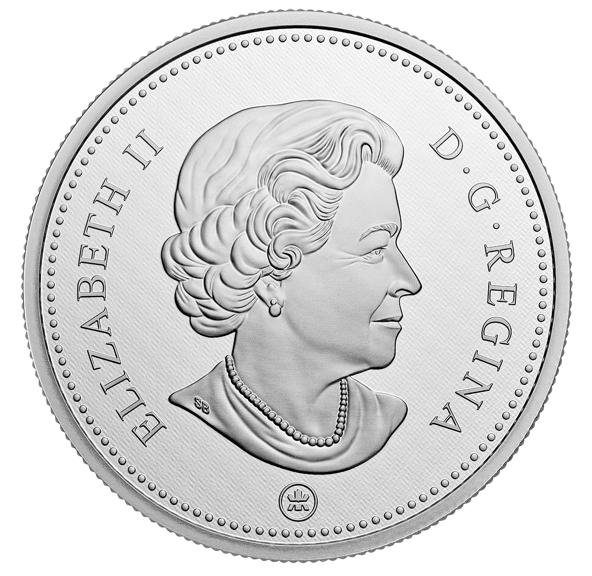 5 oz. Fine Silver Coloured Coin - Big Coin Series: 10-cent Coin ...