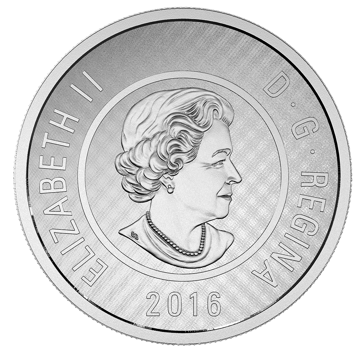 5 oz. Pure Silver Coloured Coin - Big Coin Series: 2-Dollar Coin ...