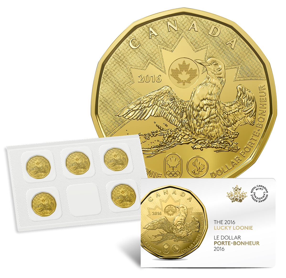 Lucky Loonie Coin Pack (2016) | The Royal Canadian Mint