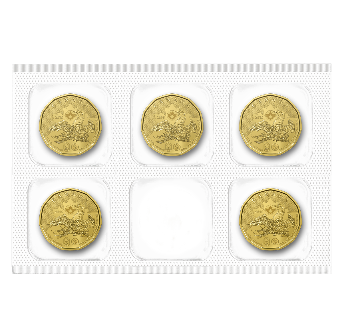 Lucky Loonie Coin Pack (2016) | The Royal Canadian Mint