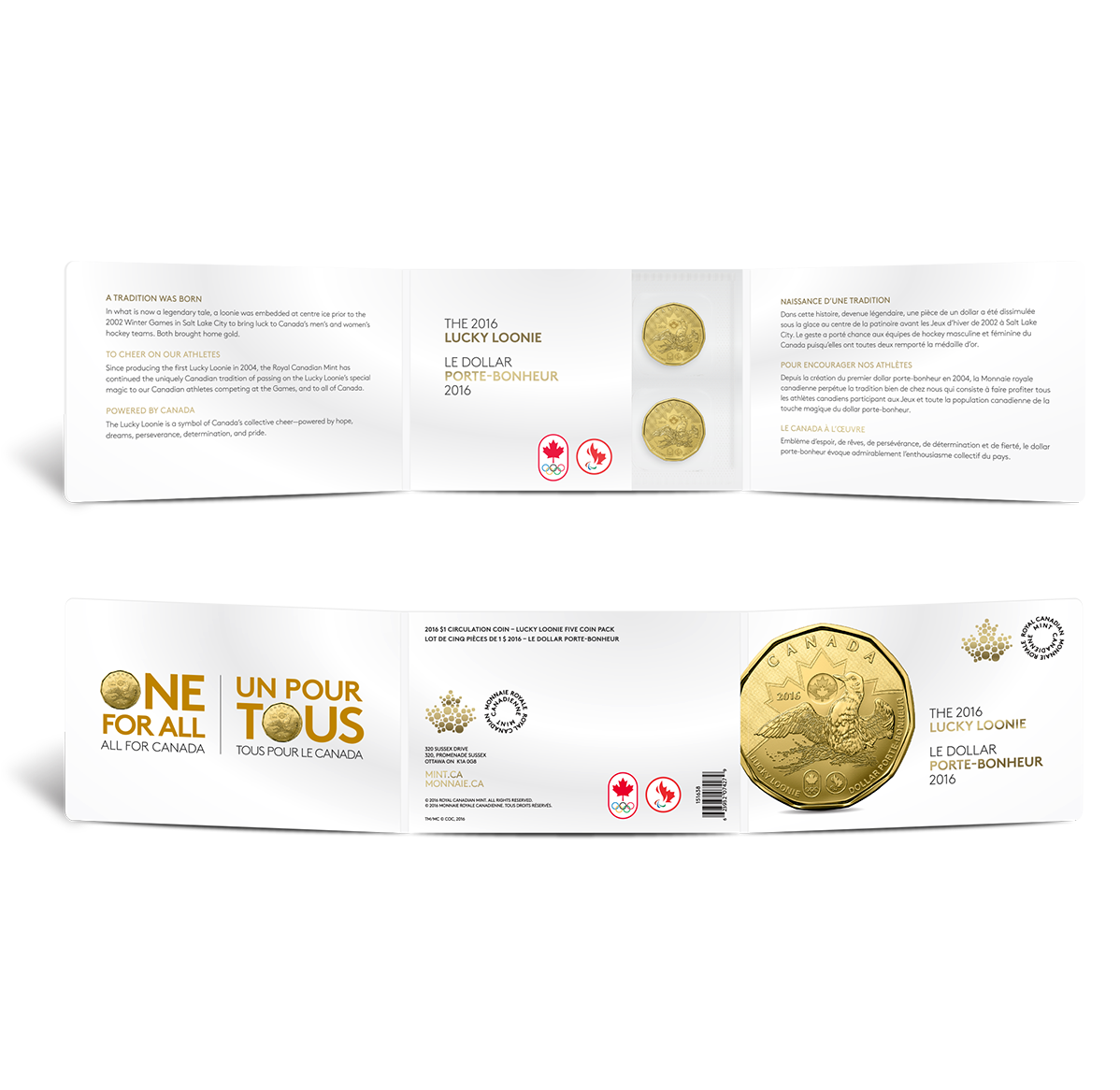 Lucky Loonie Coin Pack (2016) | The Royal Canadian Mint