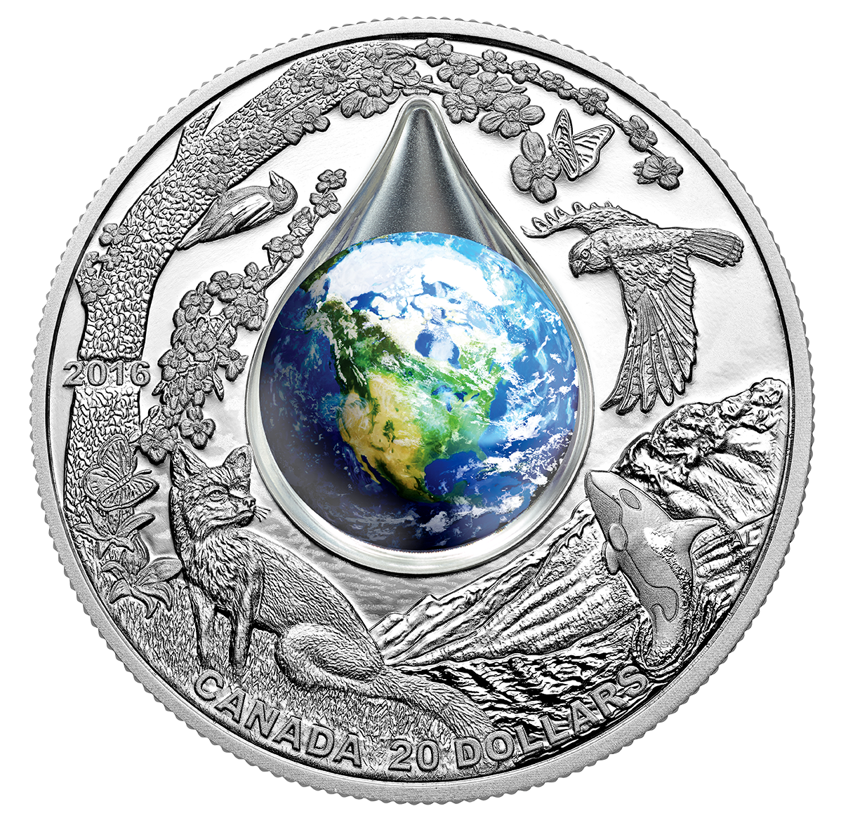 1 oz. Fine Silver Coin - Mother Earth - Mintage: 7,000 (2016) | The ...